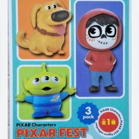 Disney | Toys | Pixar Characters Pixar Fest Figure Collection Vol 1 ...